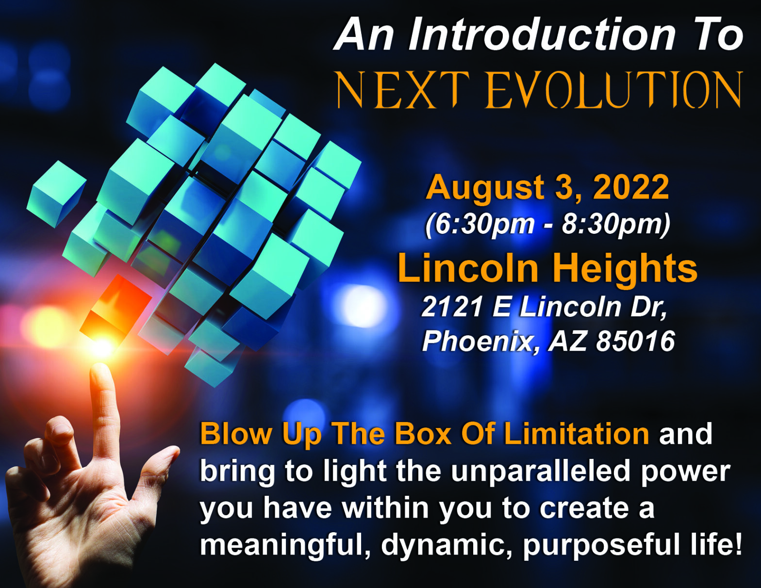 Lay The Hammer Down | Next Evolution Centers